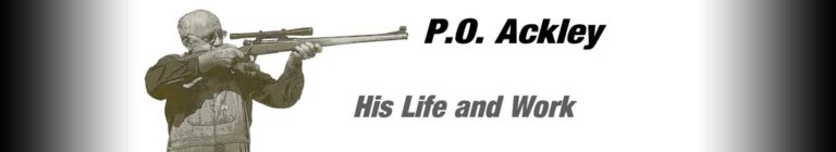 P.O. Ackley – His Work and Life.